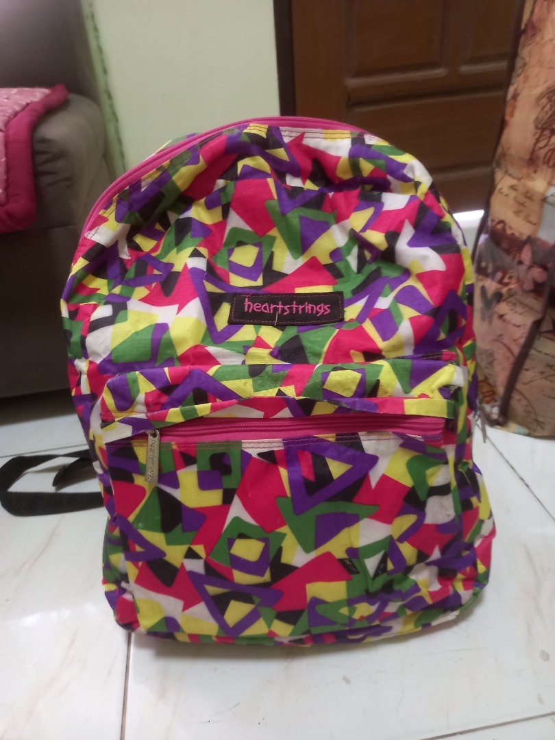 HEARTSTRINGS Original BackPack/ Bag (PRELOVED), Women's Fashion, Bags ...
