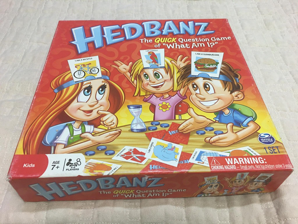 Hedbanz Board Game, Hobbies & Toys, Toys & Games on Carousell