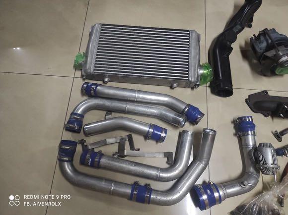 Hks turbo kit hiace van kdh200 1tr-fe 2tr-fe fortuner innova, Auto ...