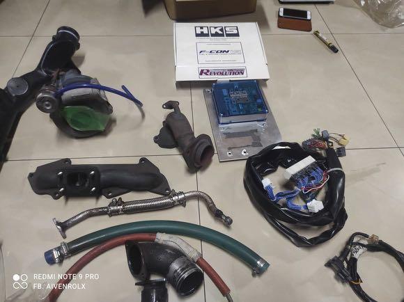 Hks turbo kit hiace van kdh200 1tr-fe 2tr-fe fortuner innova, Auto ...