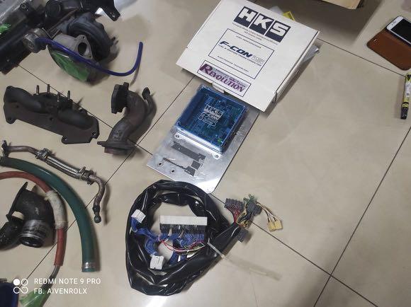 Hks turbo kit hiace van kdh200 1tr-fe 2tr-fe fortuner innova, Auto ...