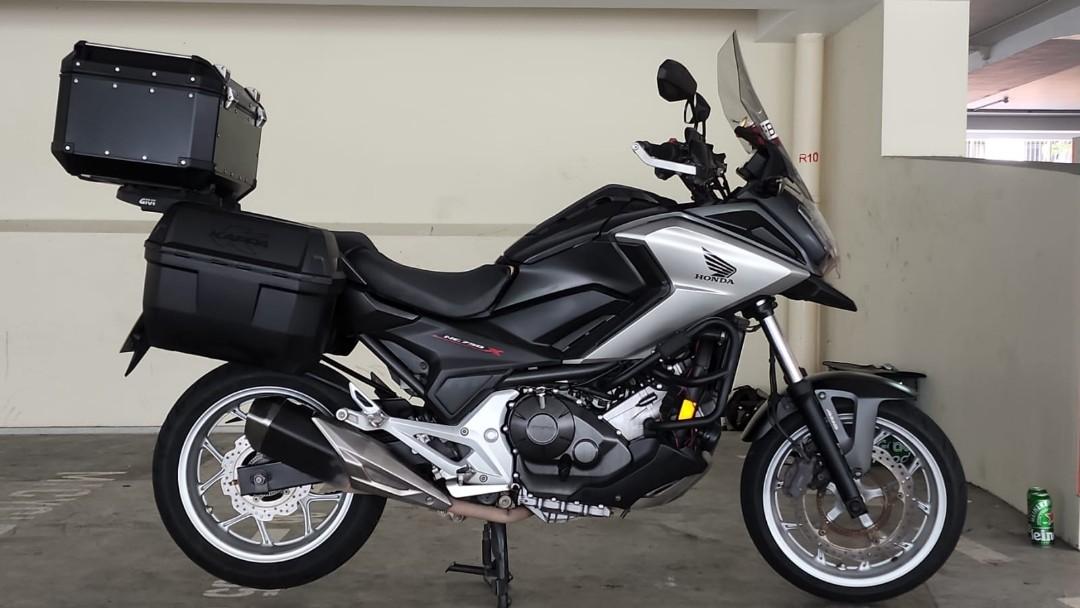 Honda NC750XA 2017, Motorcycles, Motorcycles for Sale, Class 2 on Carousell