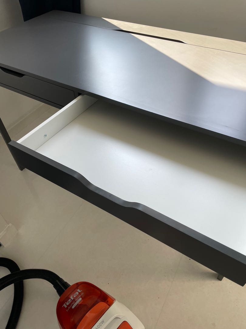 Ikea Alex Study Table, Furniture & Home Living, Furniture, Tables ...