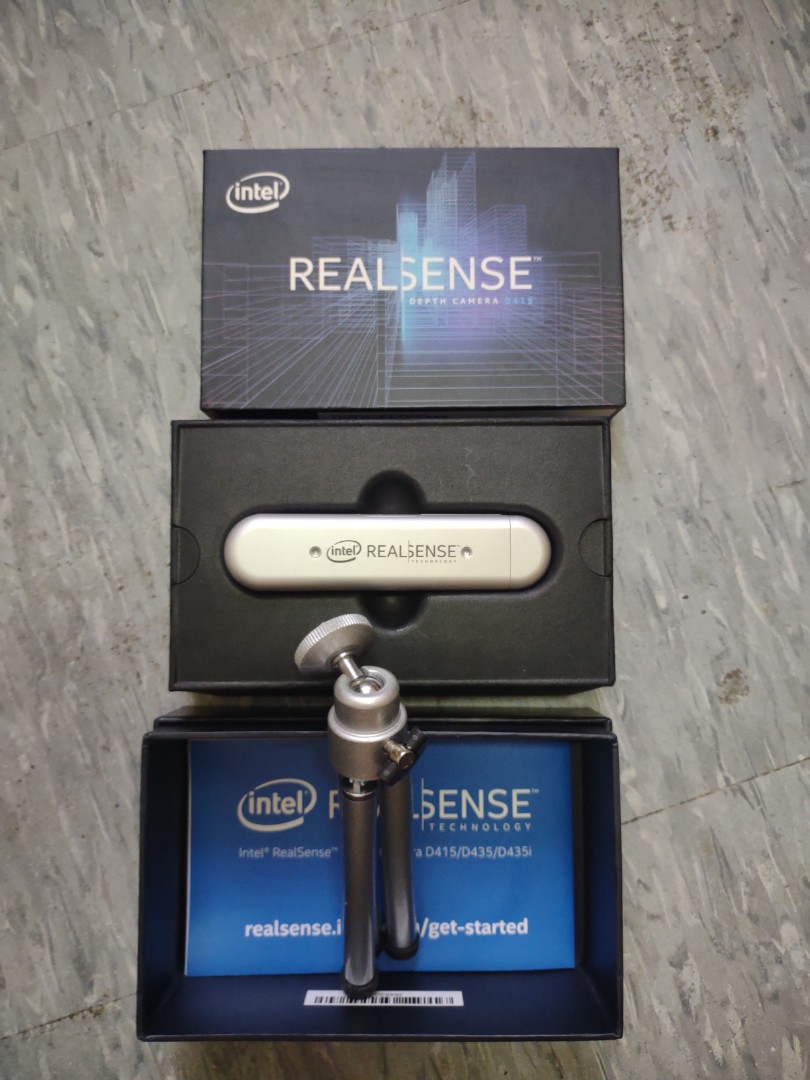 Intel realsense D415 depth camera 深度相機 STEM, 電腦＆科技, 商務用科技產品 - Carousell