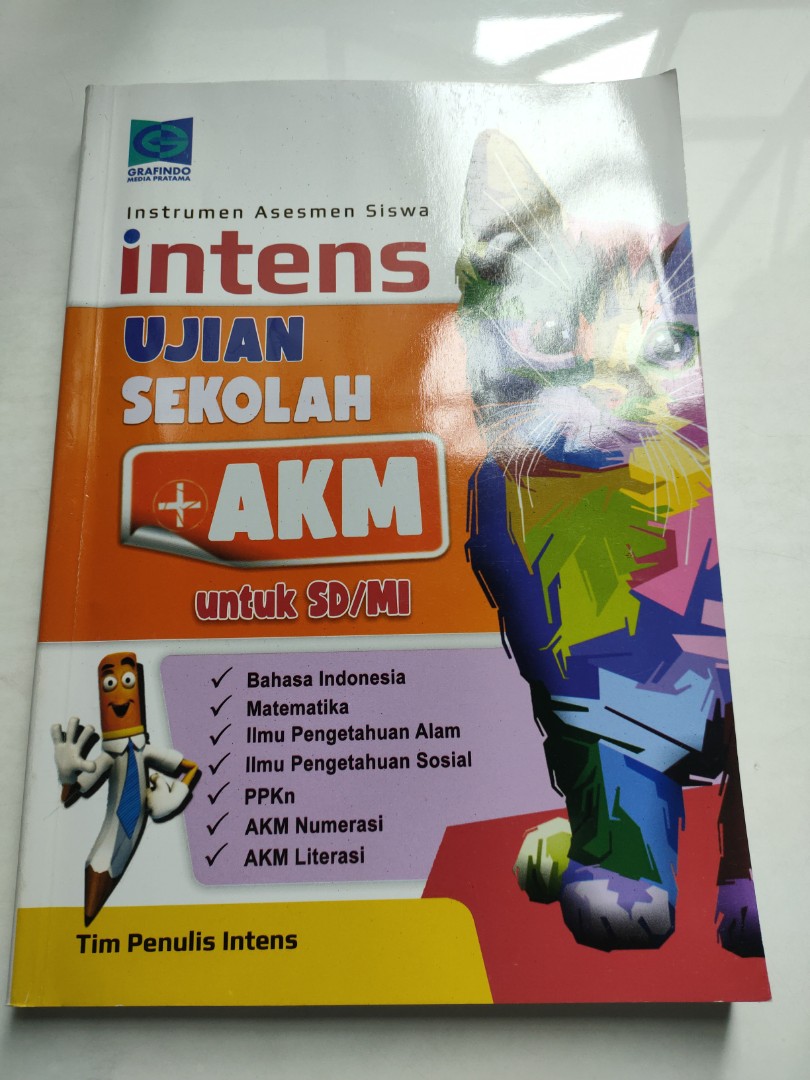 Intens ujian sekolah + AKM, Buku & Alat Tulis, Buku Pelajaran di Carousell