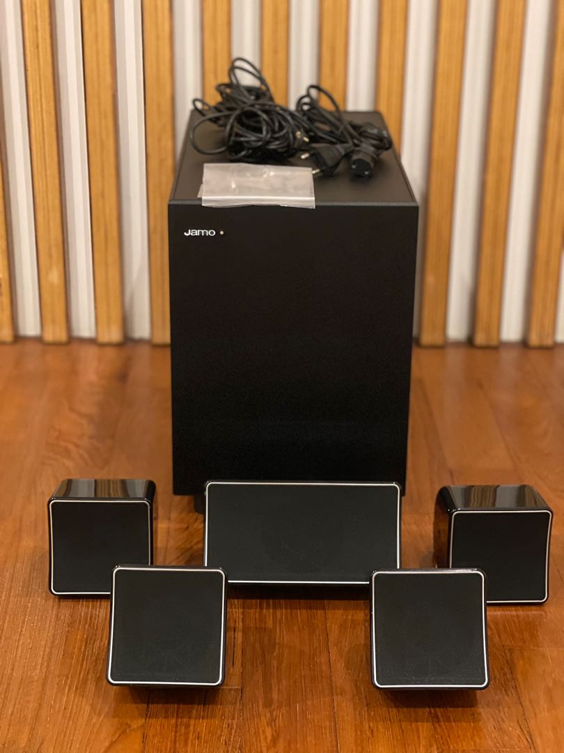 JAMO 5.1 Home Theatre speakers, Audio, Soundbars, Speakers & Amplifiers on Carousell