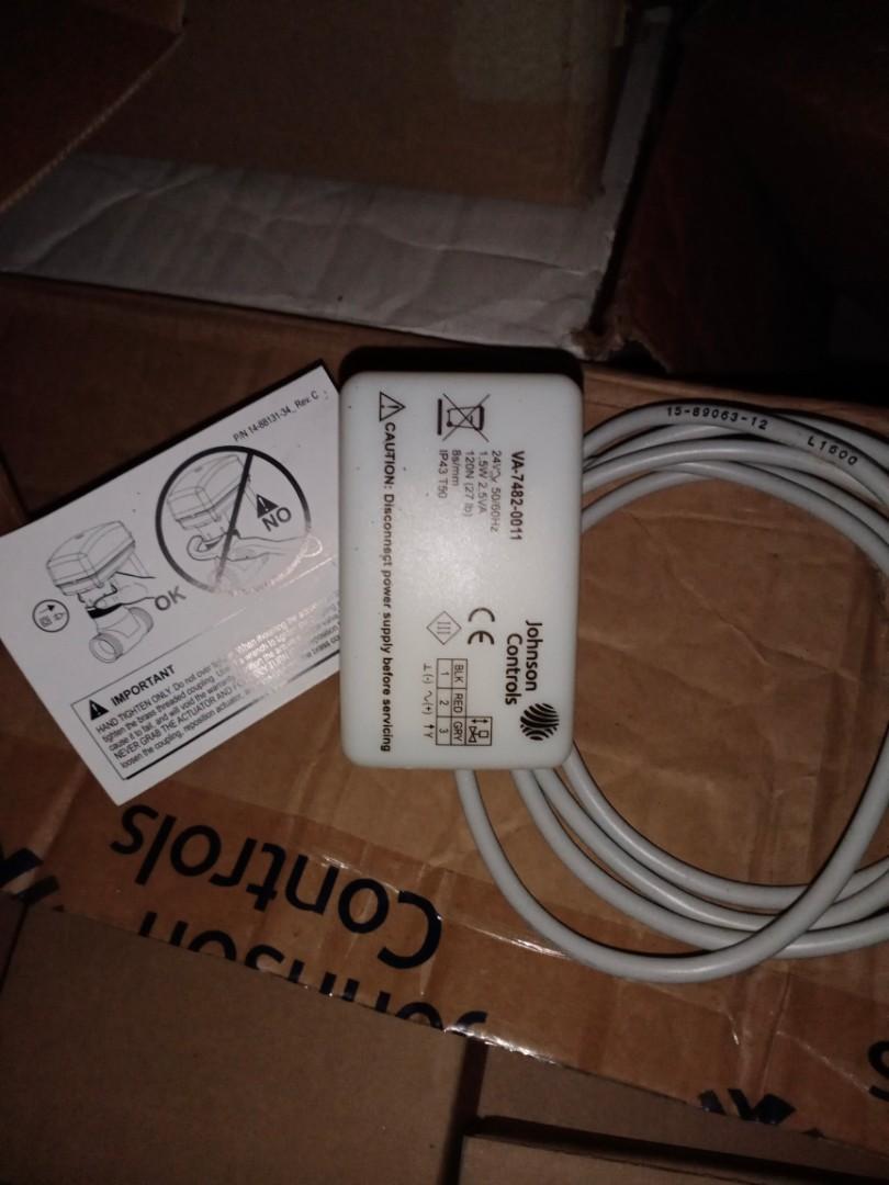 Johnson control va- 7482-0011 FCU actuator, TV & Home Appliances ...