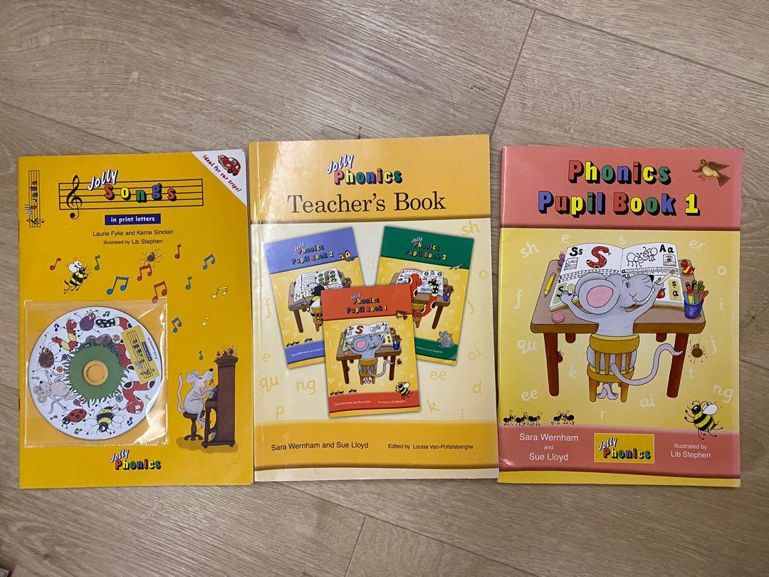 Jolly Phonics Teachers Book, Songs with CD and Pupil Book 1, 興趣及遊戲, 書本 ...