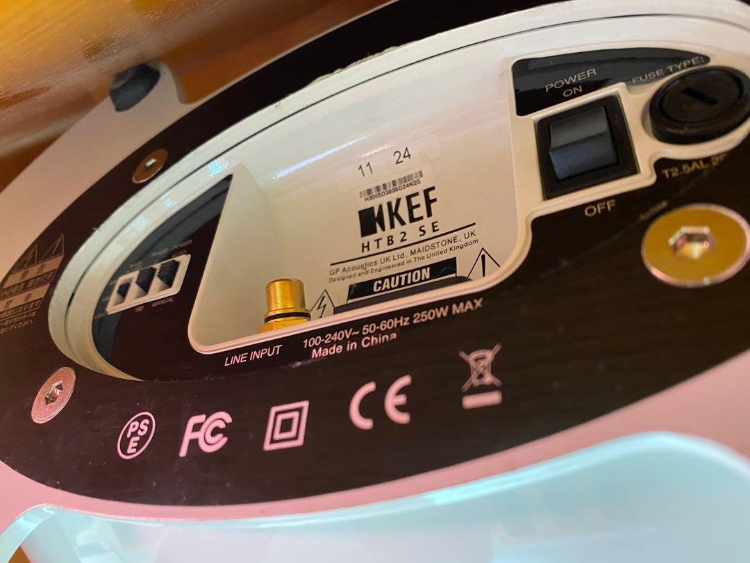 KEF HTB2-SE subwoofer, 音響器材, Soundbar、揚聲器、藍牙喇叭、耳擴 - Carousell