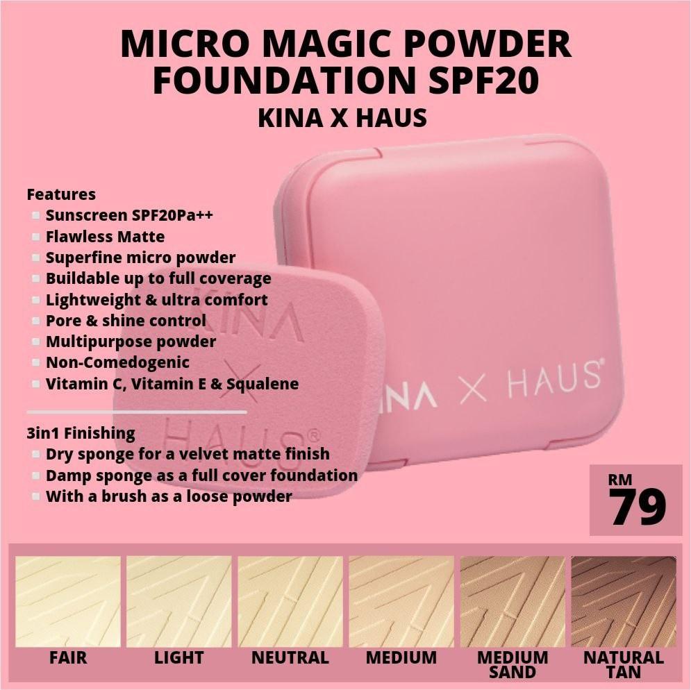 Kina x Haus Pinky Magic Powder, Beauty & Personal Care, Face, Makeup on ...
