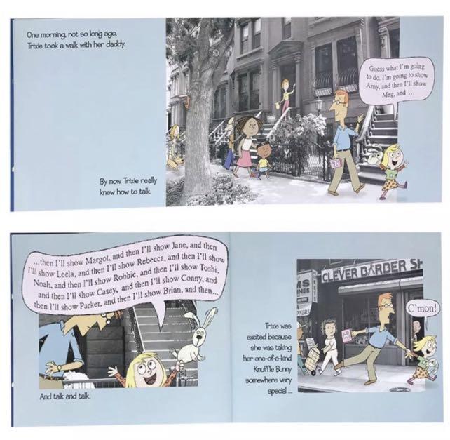 Knuffle Bunny by Mo Willems (3 Books), Hobbies & Toys, Books ...