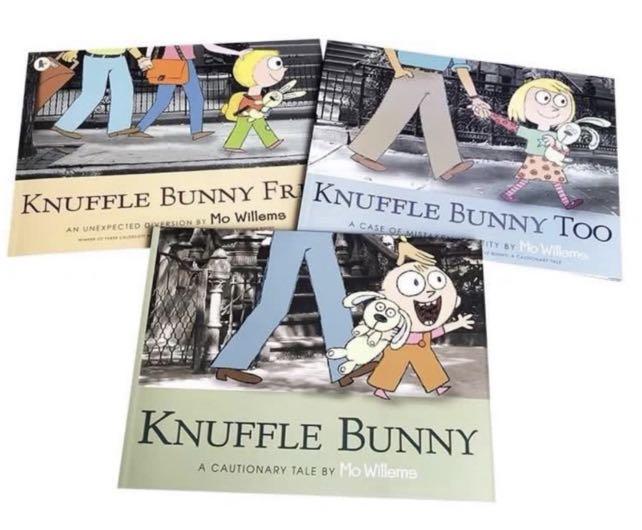 Knuffle Bunny by Mo Willems (3 Books), Hobbies & Toys, Books ...