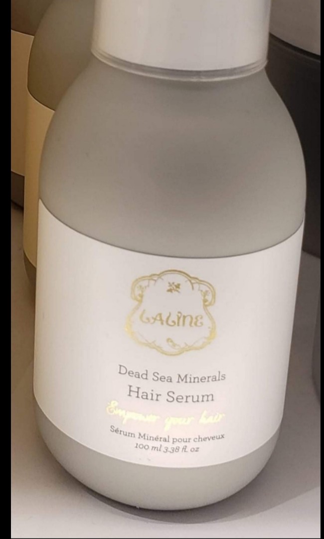 包郵 Laline Deadsea 死海護髮油 Hair Serum, 美容＆個人護理, 健康及美容 - 頭髮護理 - Carousell