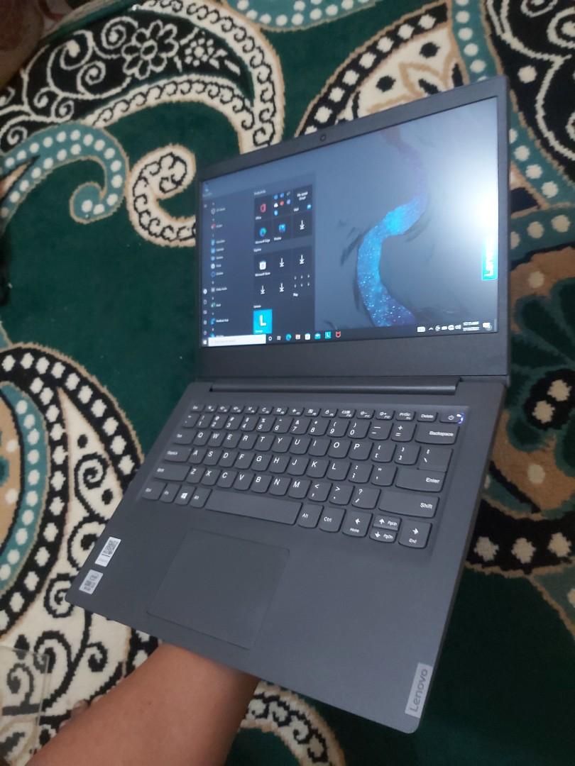 Laptop Lenovo V14-IIL i3 gen 10, Elektronik, Komputer, Laptop di Carousell