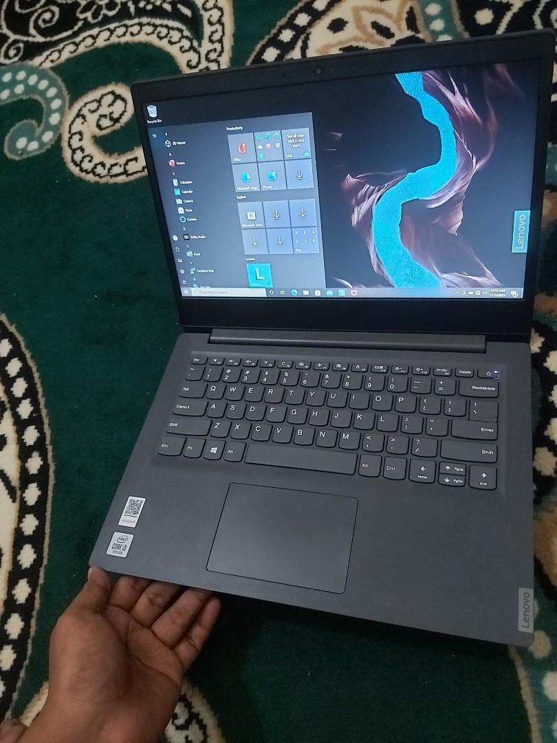 Laptop Lenovo V14-IIL i3 gen 10, Elektronik, Komputer, Laptop di Carousell