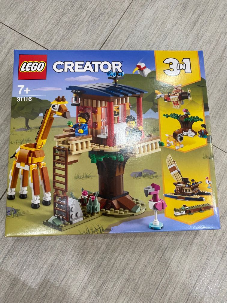 Lego Creator 31116 Safari Wildlife Treehouse, Hobbies & Toys, Toys ...