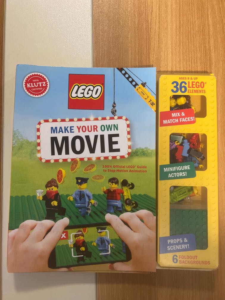 LEGO make your own movie, 興趣及遊戲, 書本 & 文具, 漫畫 - Carousell