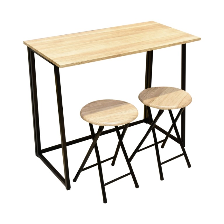 LEVELS Lexi Folding Compact Table and Chair Set, Furniture & Home ...