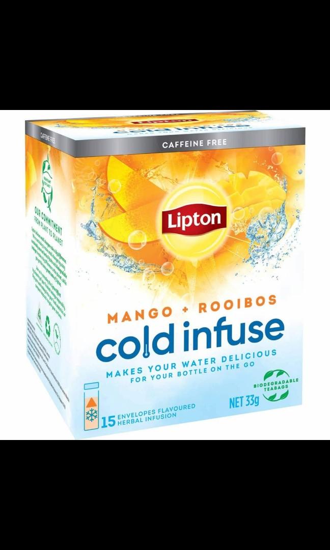 Lipton Infusions Fruit Tea - Mango Rooibos, Food & Drinks, Beverages on ...