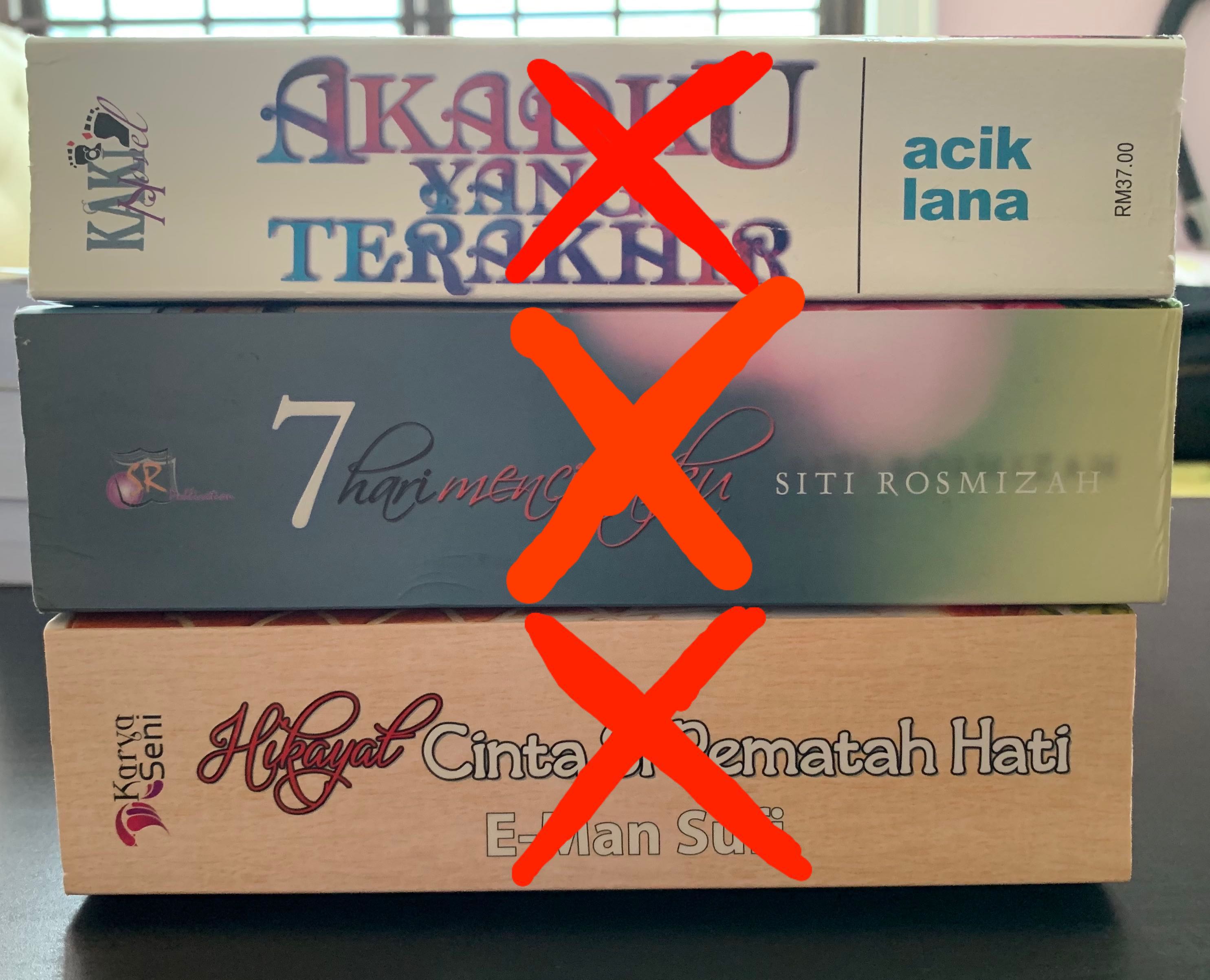 Malay Novels / Novel Melayu (5), Hobbies & Toys, Books & Magazines ...