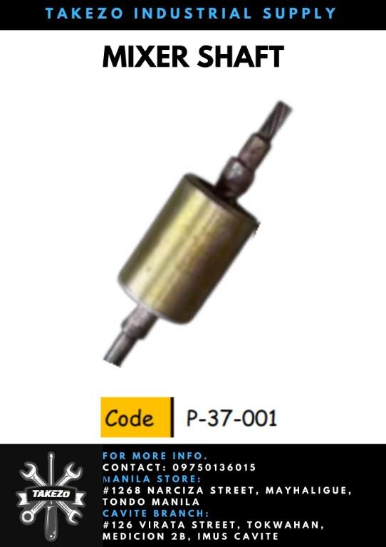 Mixer Shaft, Commercial & Industrial, Industrial Equipment on Carousell