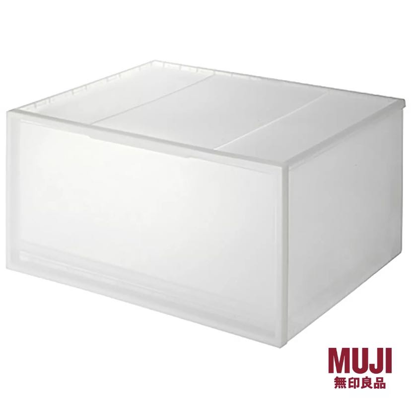 Muji Polypropylene Storage Wide Drawer, Furniture & Home Living, Home ...