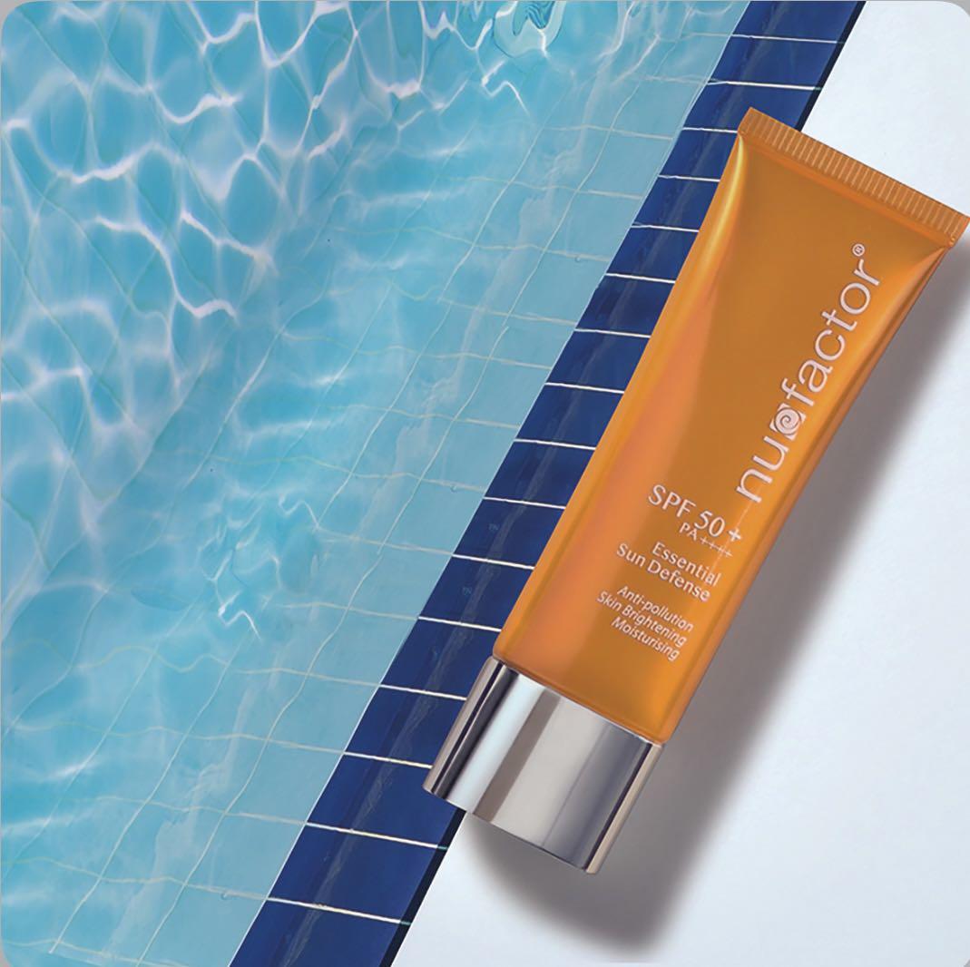 NUFACTOR Essential Sun Defense Sun Block Sunscreen SPF 50+, Beauty ...