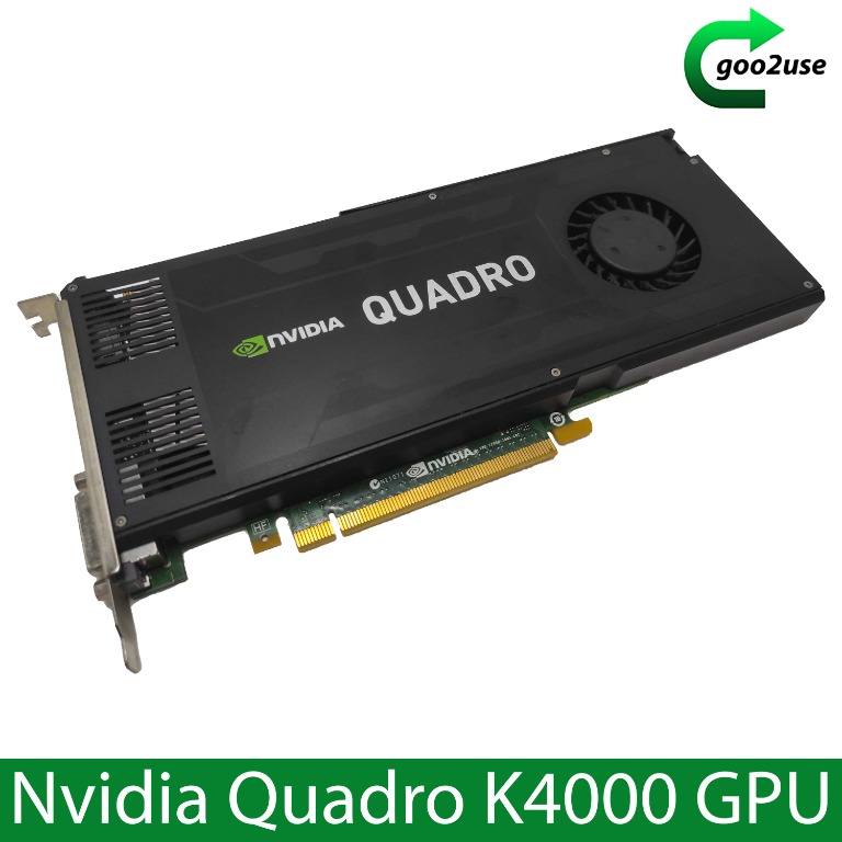 Nvidia Quadro K4000 GPU Graphic Card, Computers & Tech, Parts ...