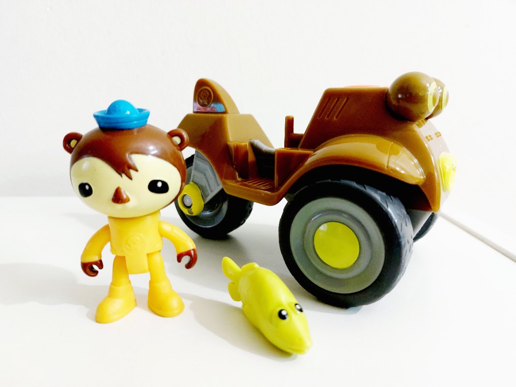 Octonauts - Gup-M with Shellington figurine & Barreleye Fish sea ...