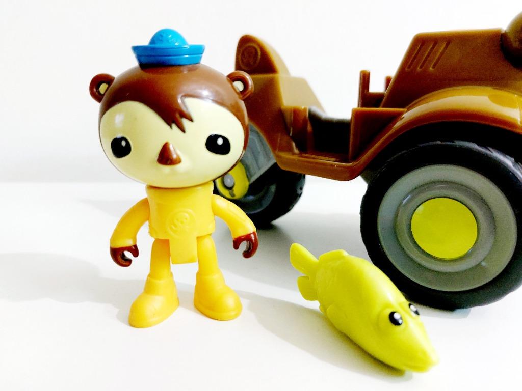 Octonauts - Gup-M with Shellington figurine & Barreleye Fish sea ...