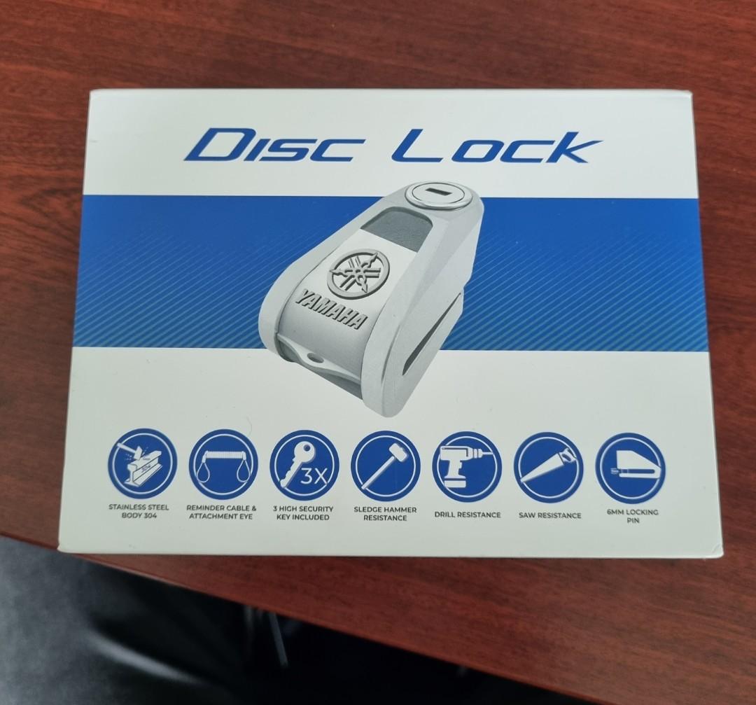 Original Yamaha Disc Lock, Auto Accessories on Carousell