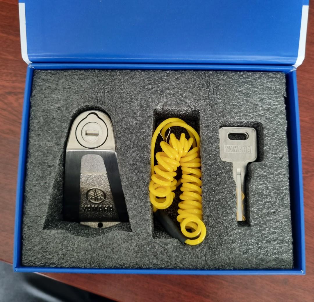 Original Yamaha Disc Lock, Auto Accessories on Carousell