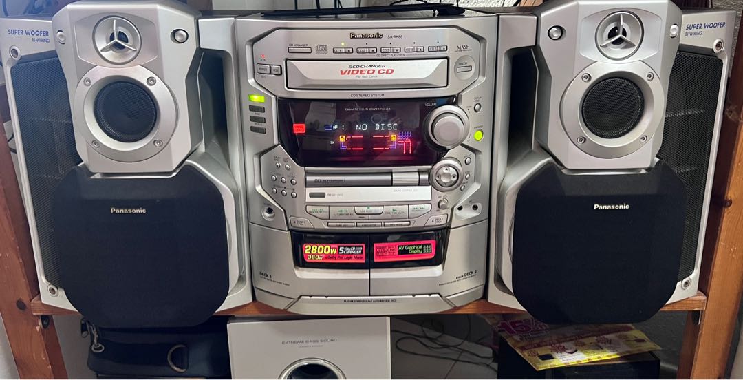 Panasonic Stereo Set, TV & Home Appliances, TV & Entertainment ...