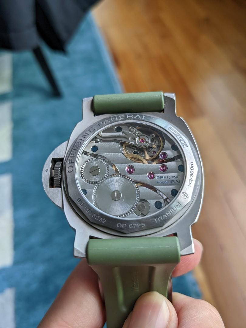 Panerai PAM 177 Titanium 44m, Men's Fashion, Watches & Accessories ...