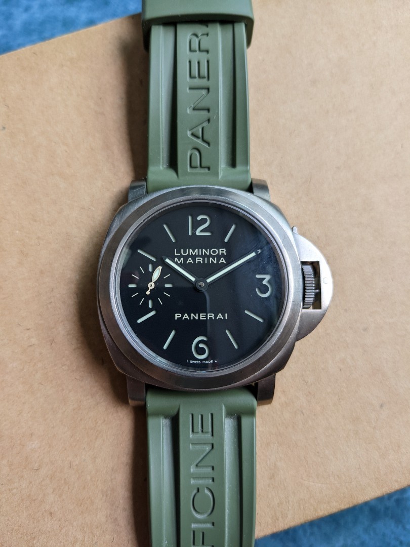 Panerai PAM 177 Titanium 44m, Men's Fashion, Watches & Accessories ...