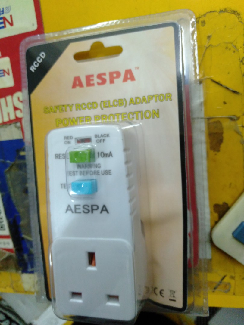 Partner's Channel ELCB RCCD Adapter Plug, Everything Else on Carousell