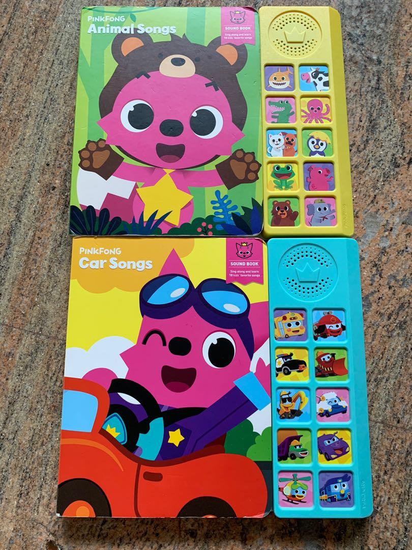 Pinkfong Songs Book, Hobbies & Toys, Books & Magazines, Children's ...