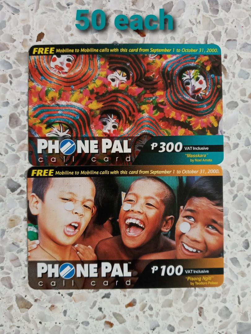 PLDT Globe Mobiline Extelcom Bayantel Digikard Phone Cards Vintage ...