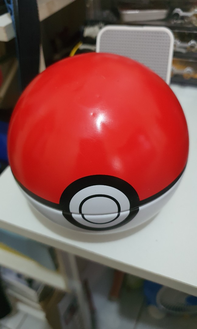 Pokemon Center Pokeball Tin Can, Hobbies & Toys, Toys & Games on Carousell