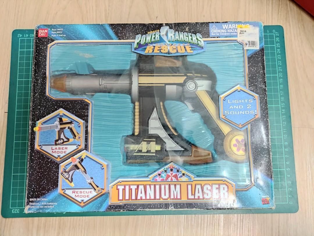 Power Rangers Lightspeed Rescue Titanium Laser, Hobbies & Toys, Toys ...