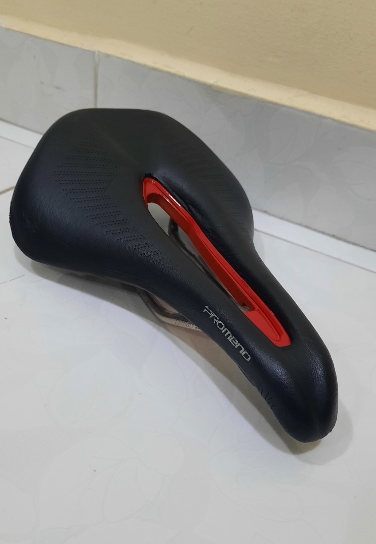 Promend Saddle 155mm, Sports Equipment, Bicycles & Parts, Parts ...