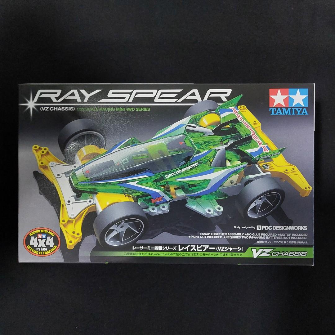 Ray Spear VZ Chassis Tamiya Mini 4WD, Hobbies & Toys, Toys & Games on ...