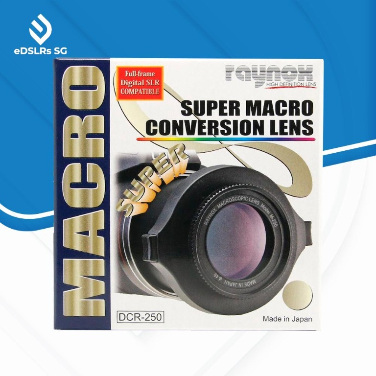 RAYNOX DCR-250 2.5 x Super Macro Lens, Photography, Lens & Kits on ...