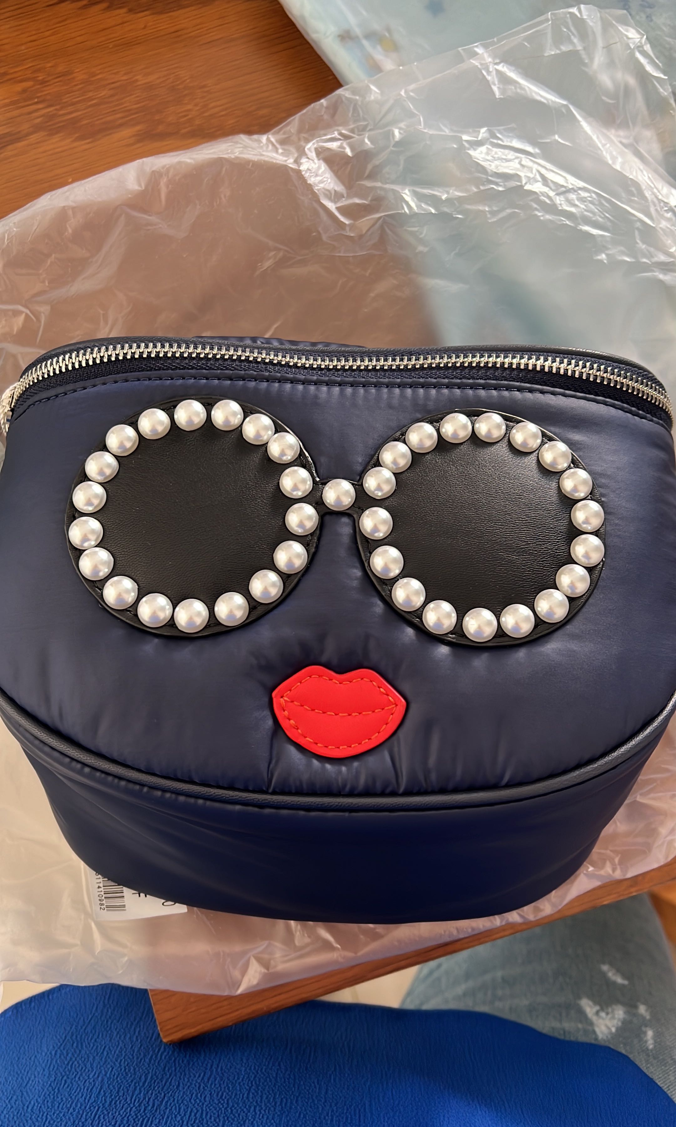 Ready stock Ajolie Japan sling bag in NEW colour - Navy blue. One piece ...