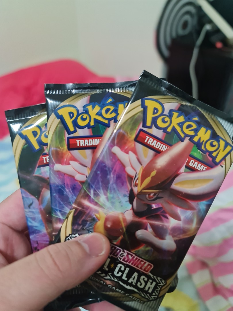 Rebel Clash Pokemon TCG Booster Packs (unfiltered), Hobbies & Toys ...