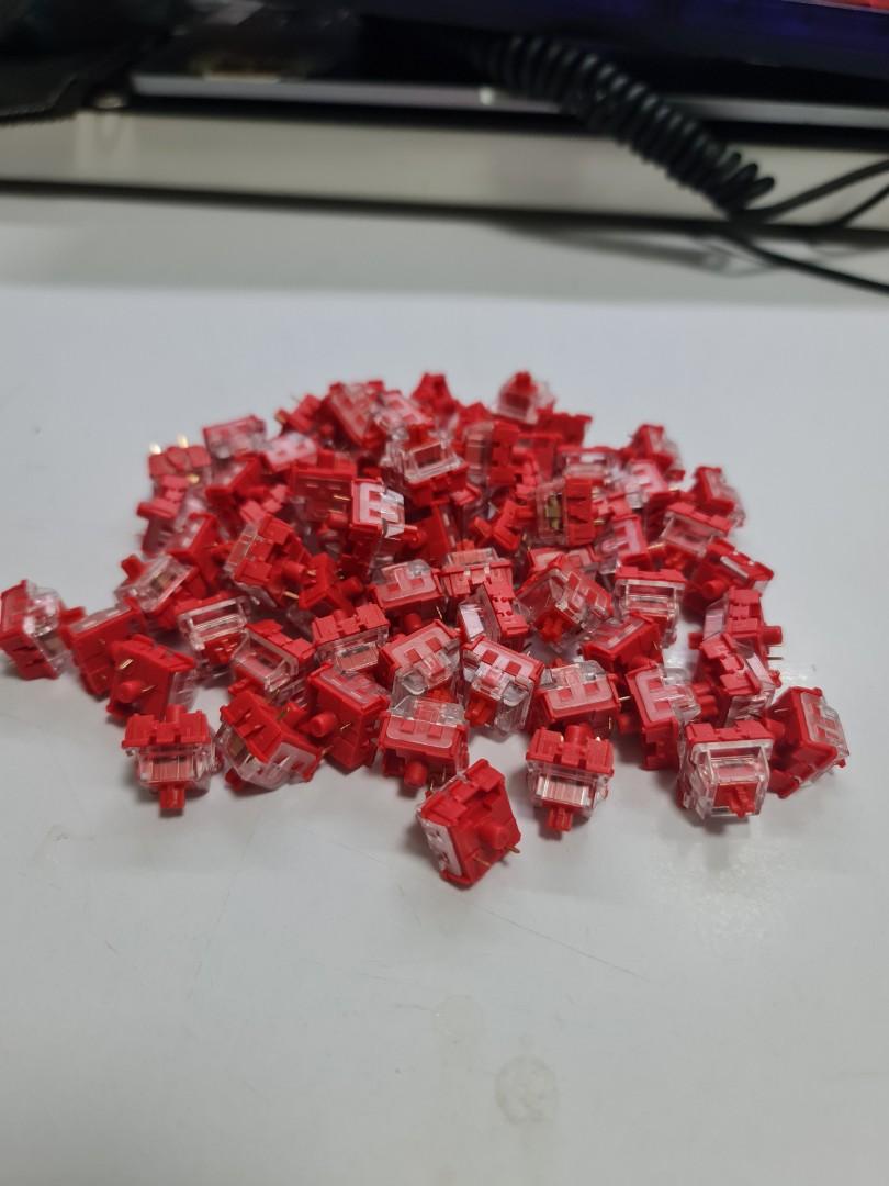 Mechanical Keyboard Red linear switch, Computers & Tech, Parts ...