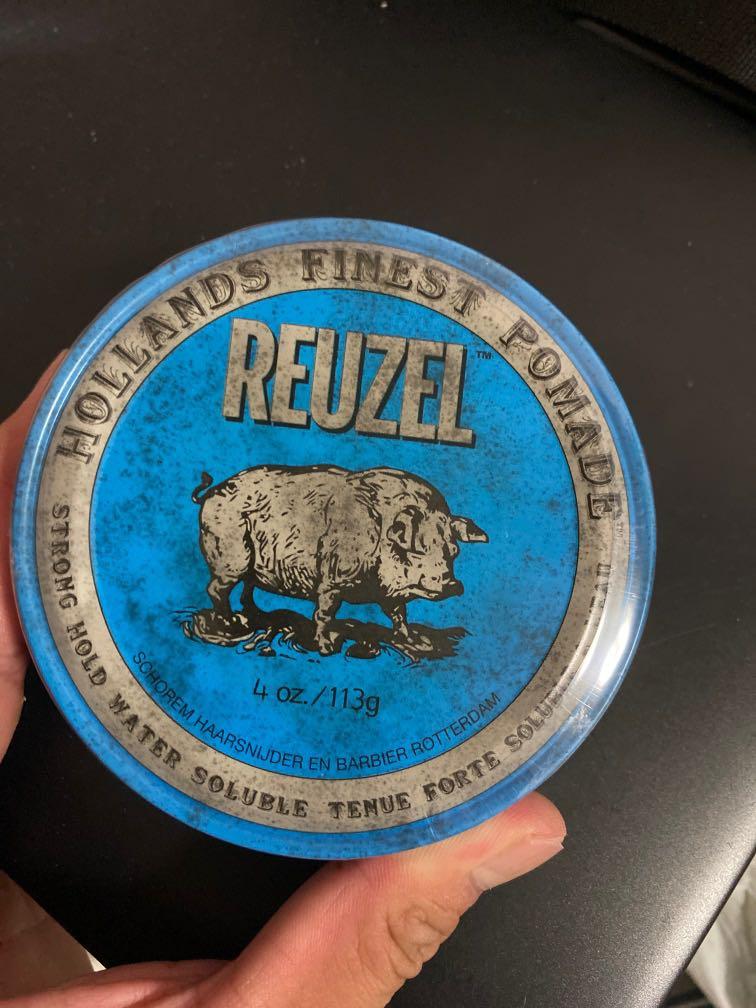 Reuzel Blue pomade, Beauty & Personal Care, Hair on Carousell