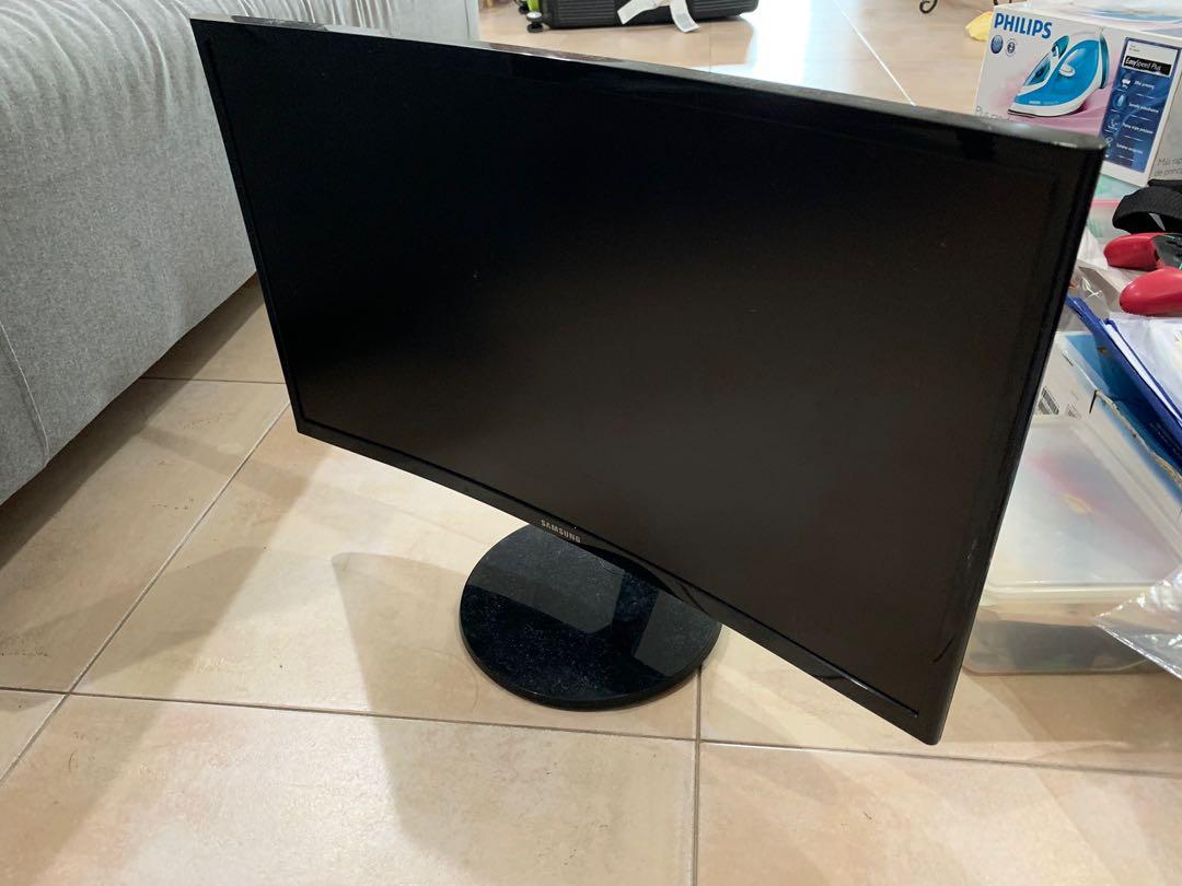 Samsung 24 inch curved monitor C24F390FHE, Computers & Tech, Desktops ...