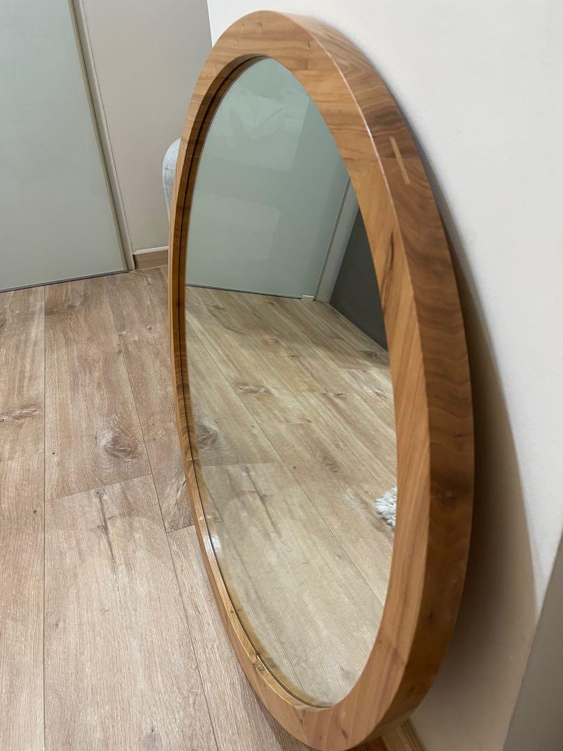 Scene & Shang 70cm round mirror, Furniture & Home Living, Home Decor ...