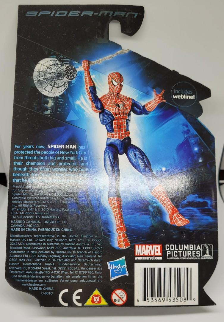 SDCC 2010 Hasbro Marvel Universe Spider-Man (Tobey Maguire) Figure 3.75 ...